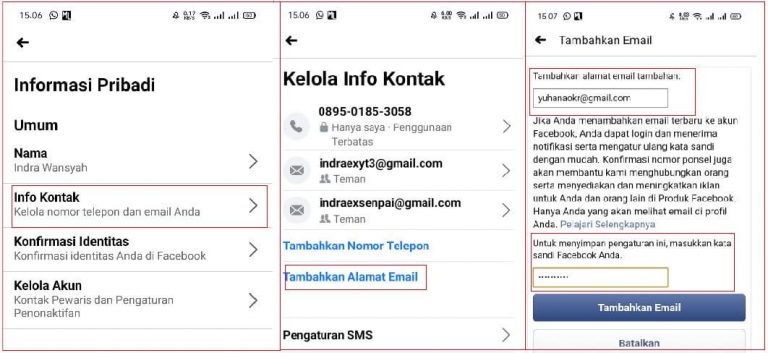Cara Mengganti Email Facebook – Asalkata